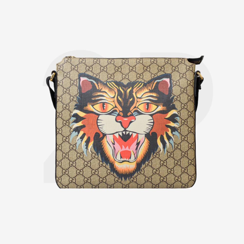 Gucci Angry Cat Messenger Bag